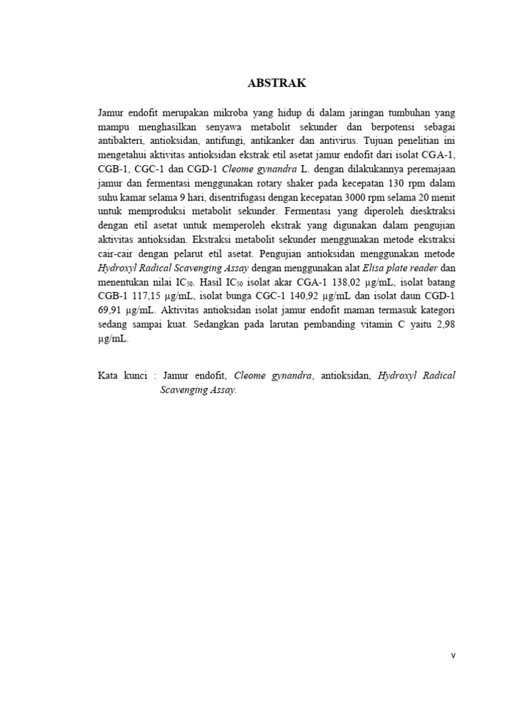 Abstrak Kata Pengantar | PDF