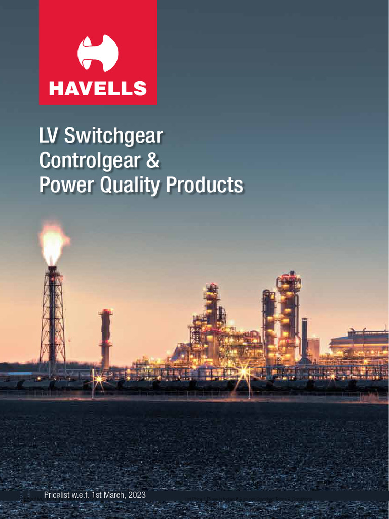 Havells IndustrialSwitchgear | PDF