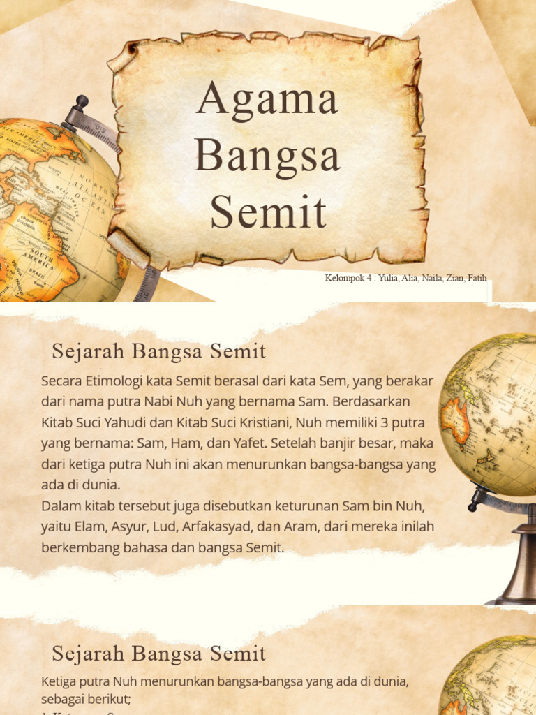 Agama Bangsa Semit | PDF