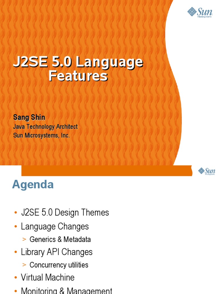 J2SE 5.0 Language Features Overview | PDF | Java Virtual Machine | Java ...