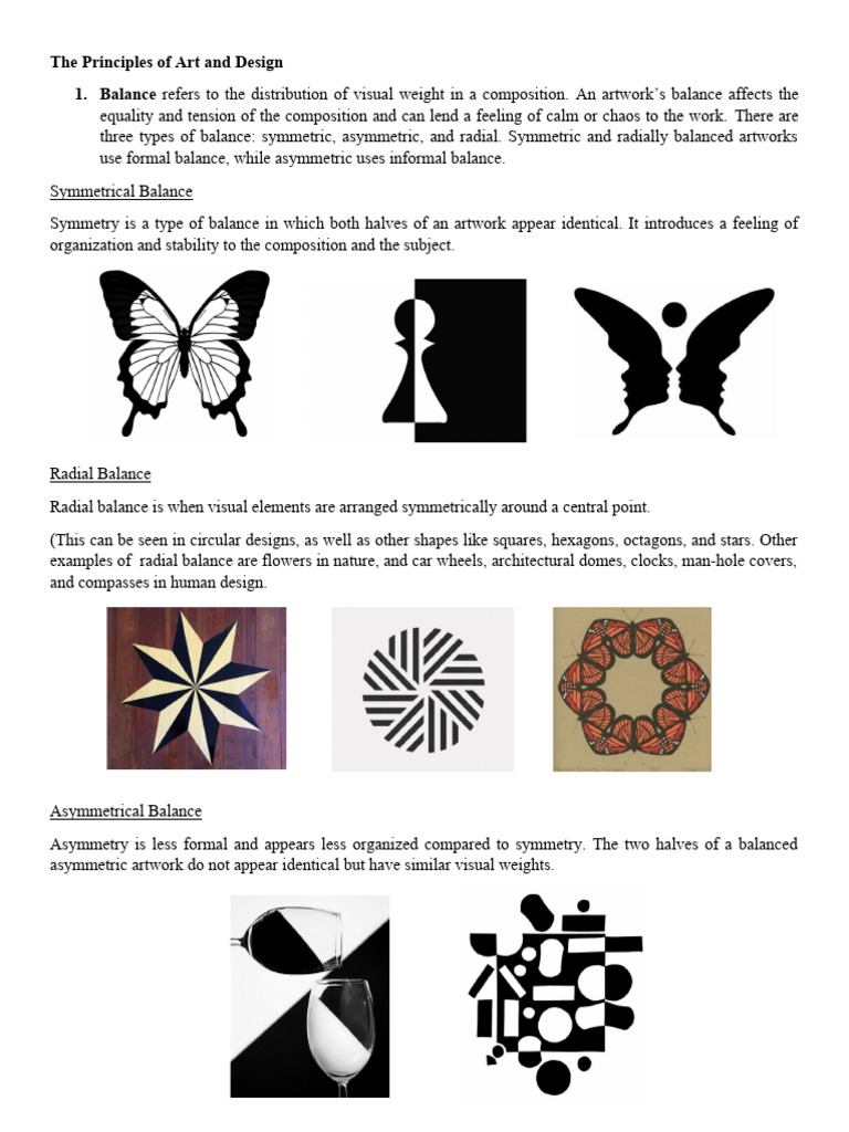 4.2 Principles of Art and of Design | PDF