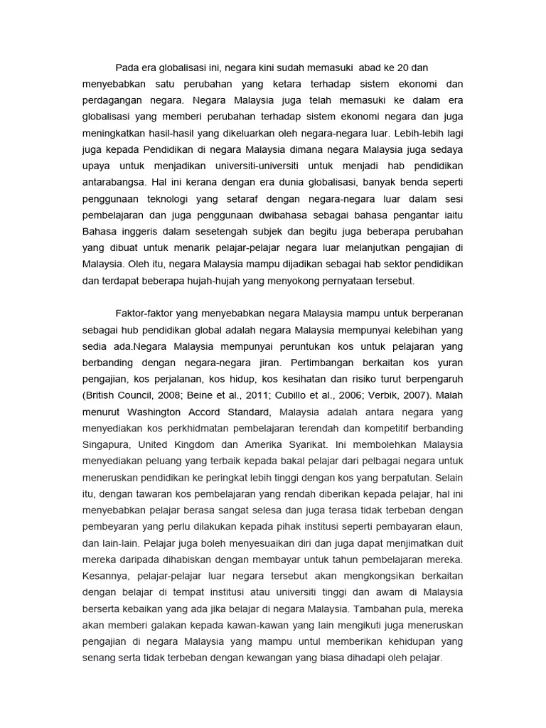 Tugasan 3 Penulisan Esei | PDF