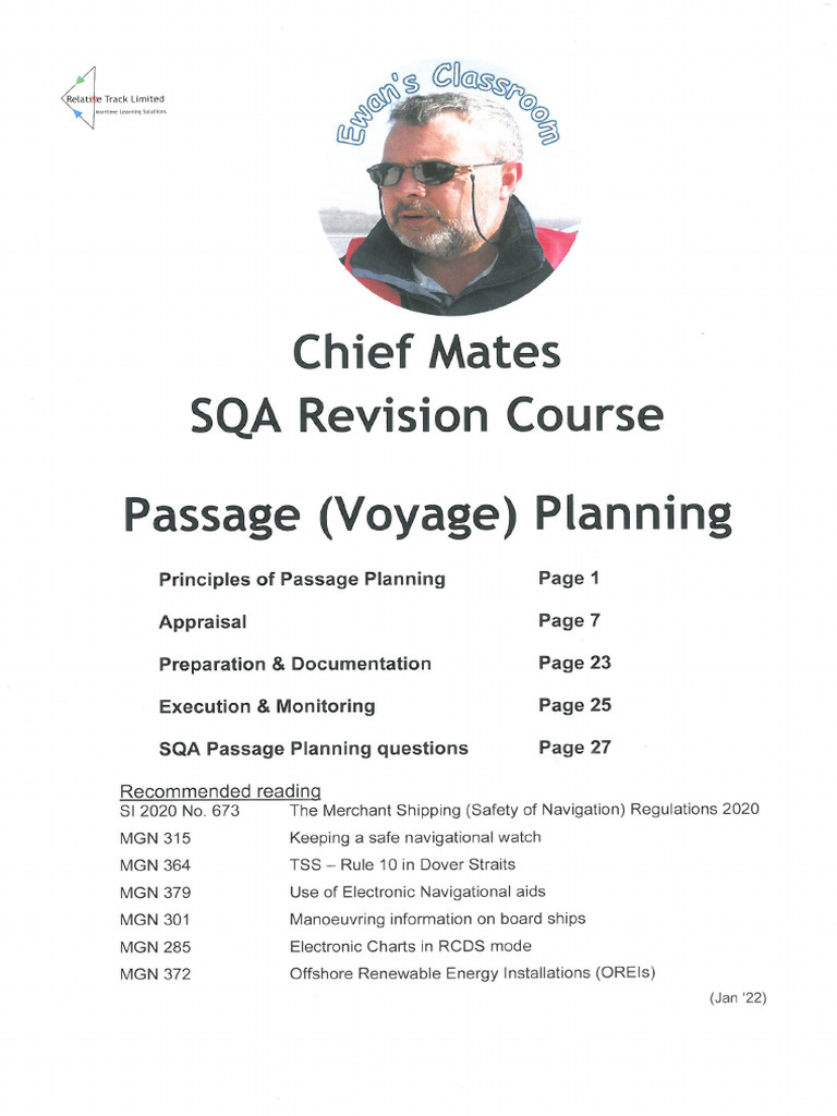 Voyage Planning Revision | PDF
