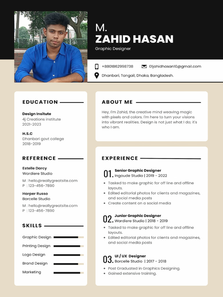 M Zahid Hasan Resume | PDF