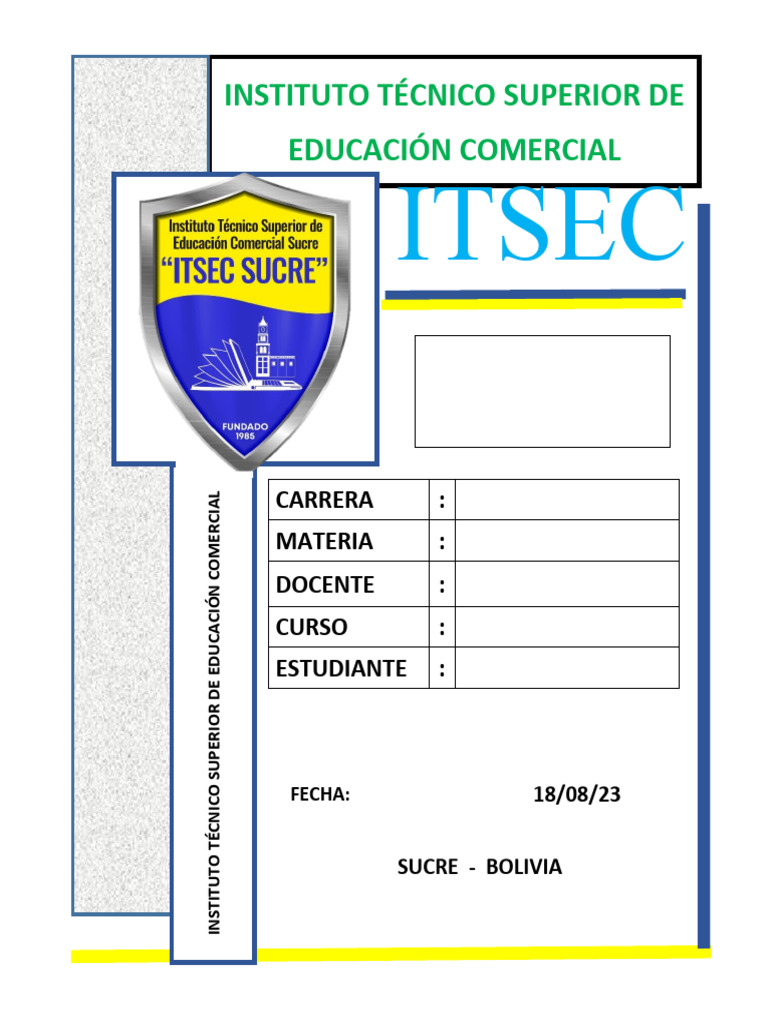 ITSEC: Información Académica Básica | PDF