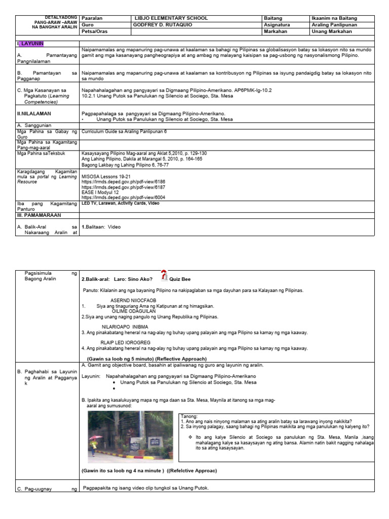 AP LP Quarter 1 | PDF
