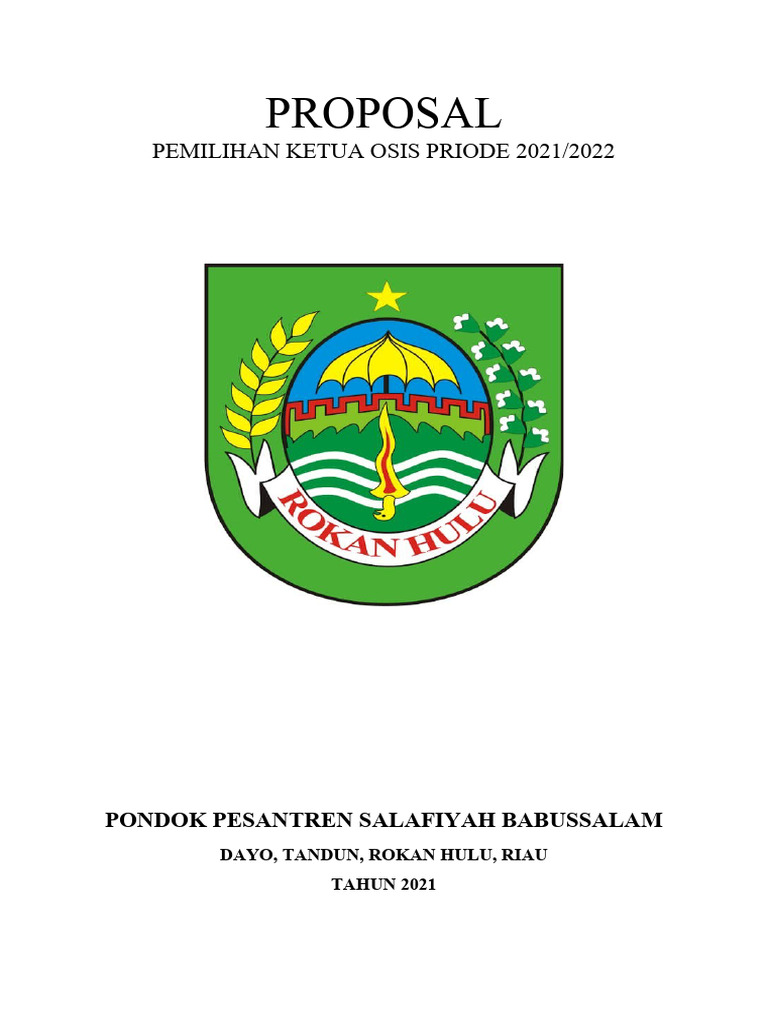 Proposal - HSN - 22 - Okt 2021 | PDF