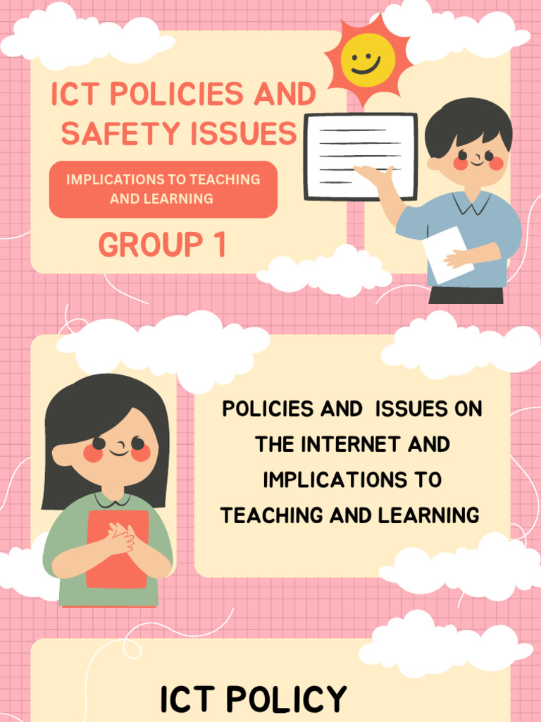 ICT Policies and Safety in Education | PDF | Privacy | Internet
