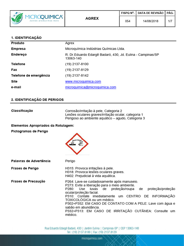 AGREX. Fispq | PDF