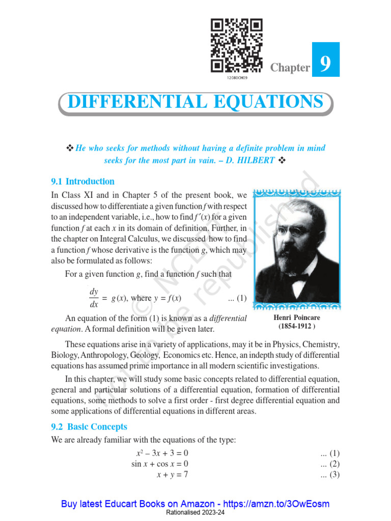 Understanding Differential Equations | PDF