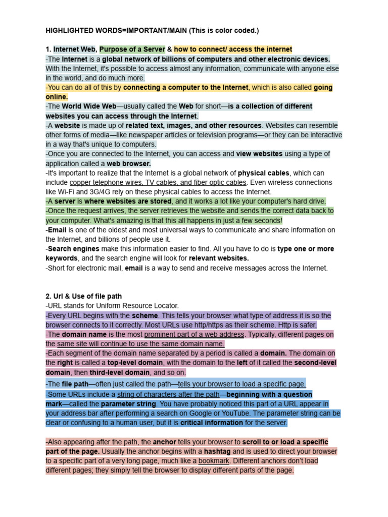 Ict Reviewer Pdf Random Access Memory Computer Data Storage 0859