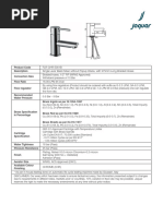 Jaquar ALD-CHR-573 Health Faucet Details | PDF
