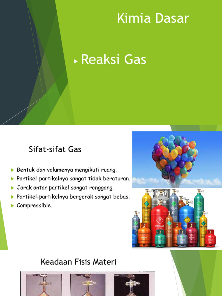 Reaksi Gas | PDF