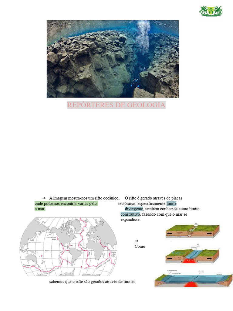 Rifte Oceânico | PDF