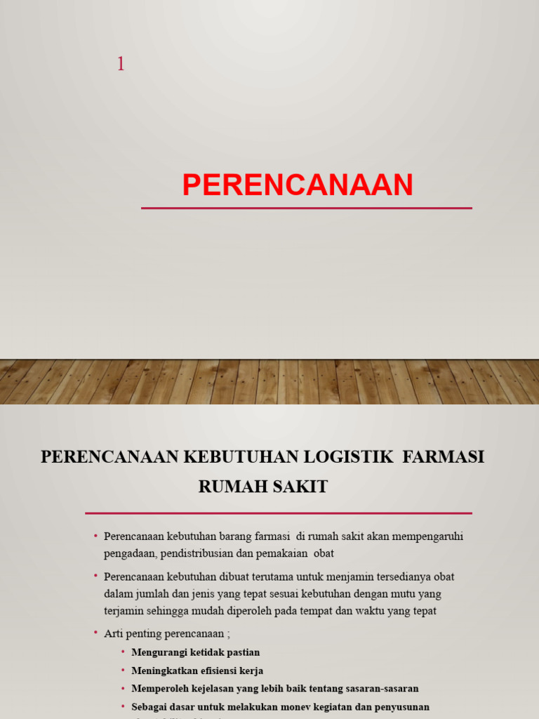 Perencanaan Logistik | PDF