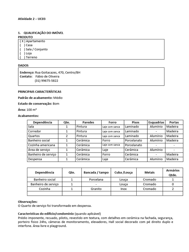 Tti Atividade 2 Uc03 | PDF