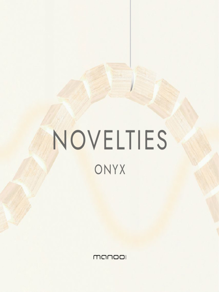 Novelties Onyx | PDF