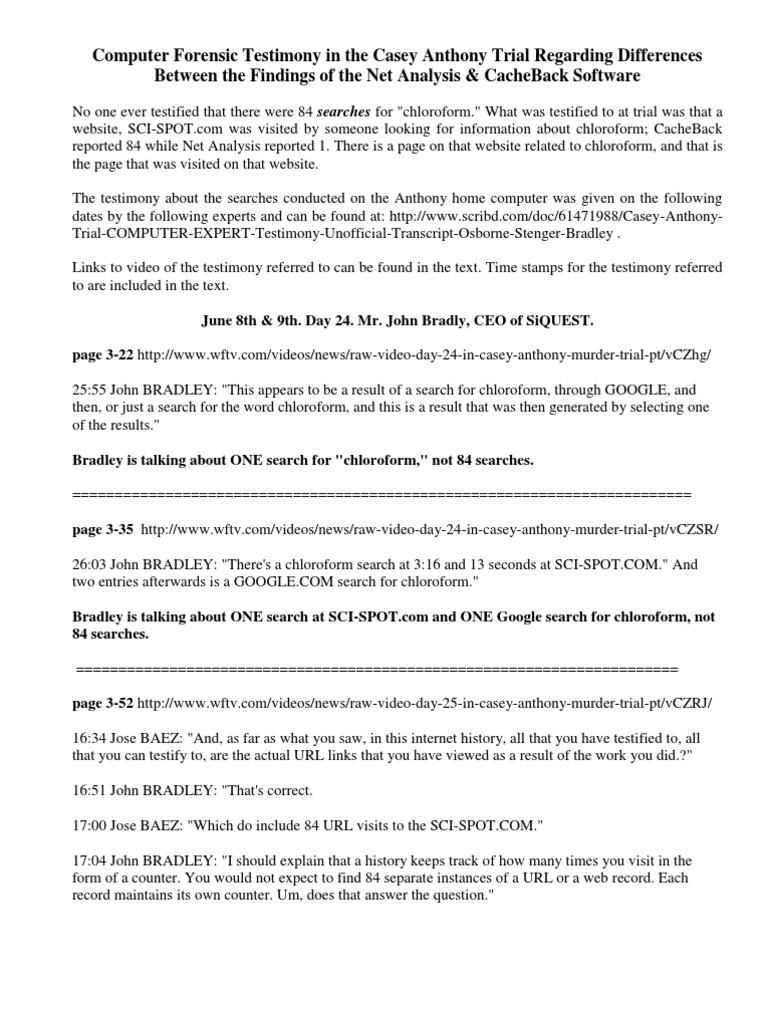 Debunking The Myth That The Prosecution Hid Info About Casey Anthony's ...