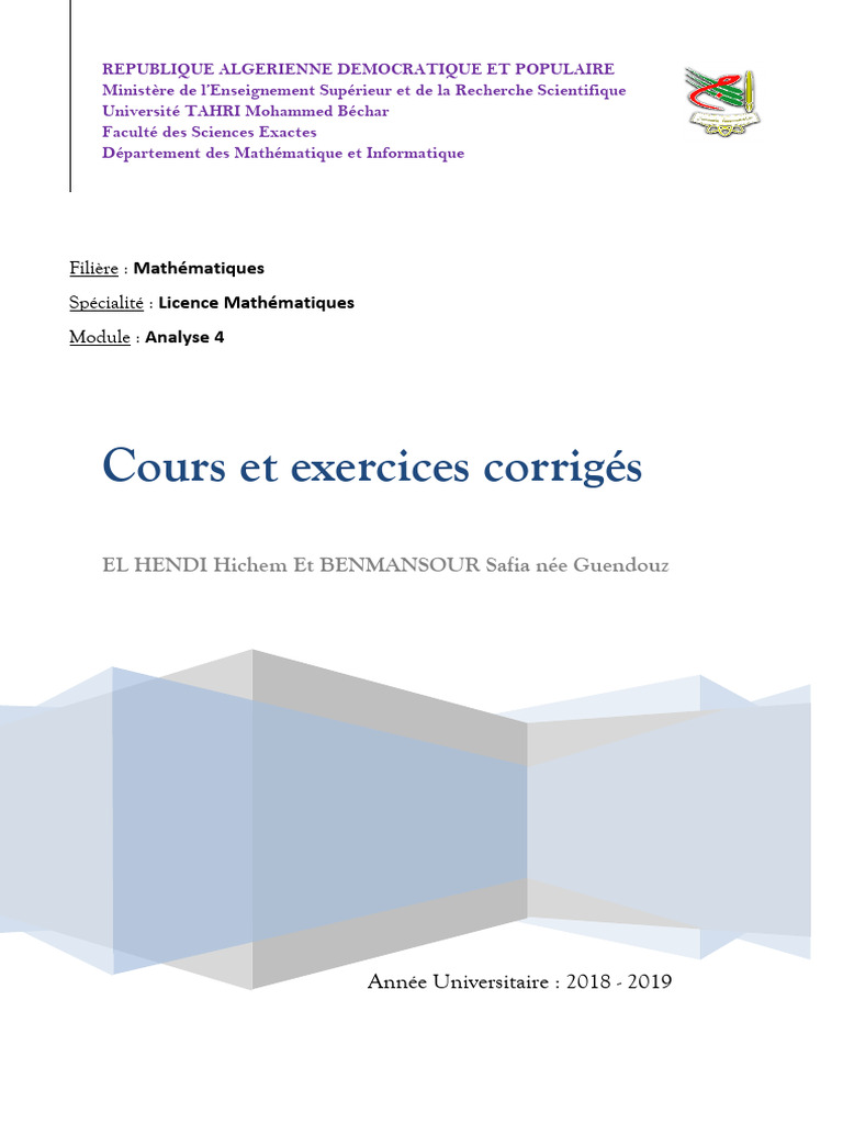 Polycope El Hendi Hichem Analyse 4 | PDF