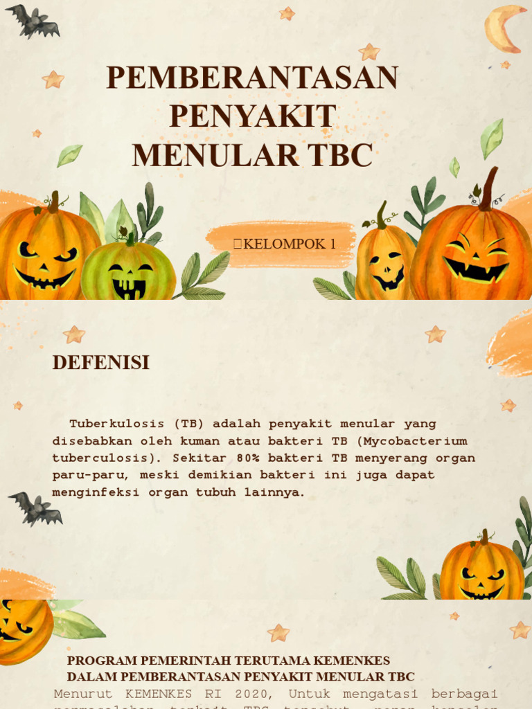 Kel 1 Pemberantasan TBC | PDF