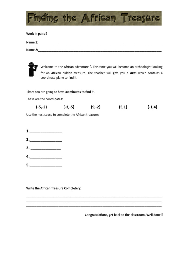 African Treasure | PDF