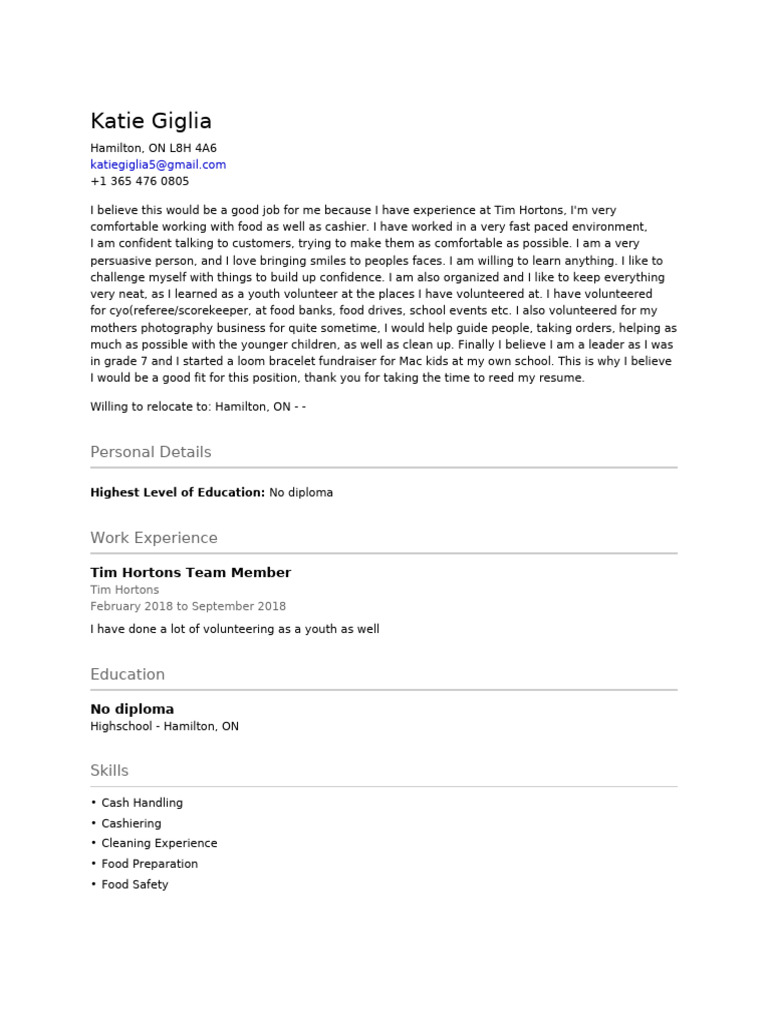 My Resume Compressed | PDF