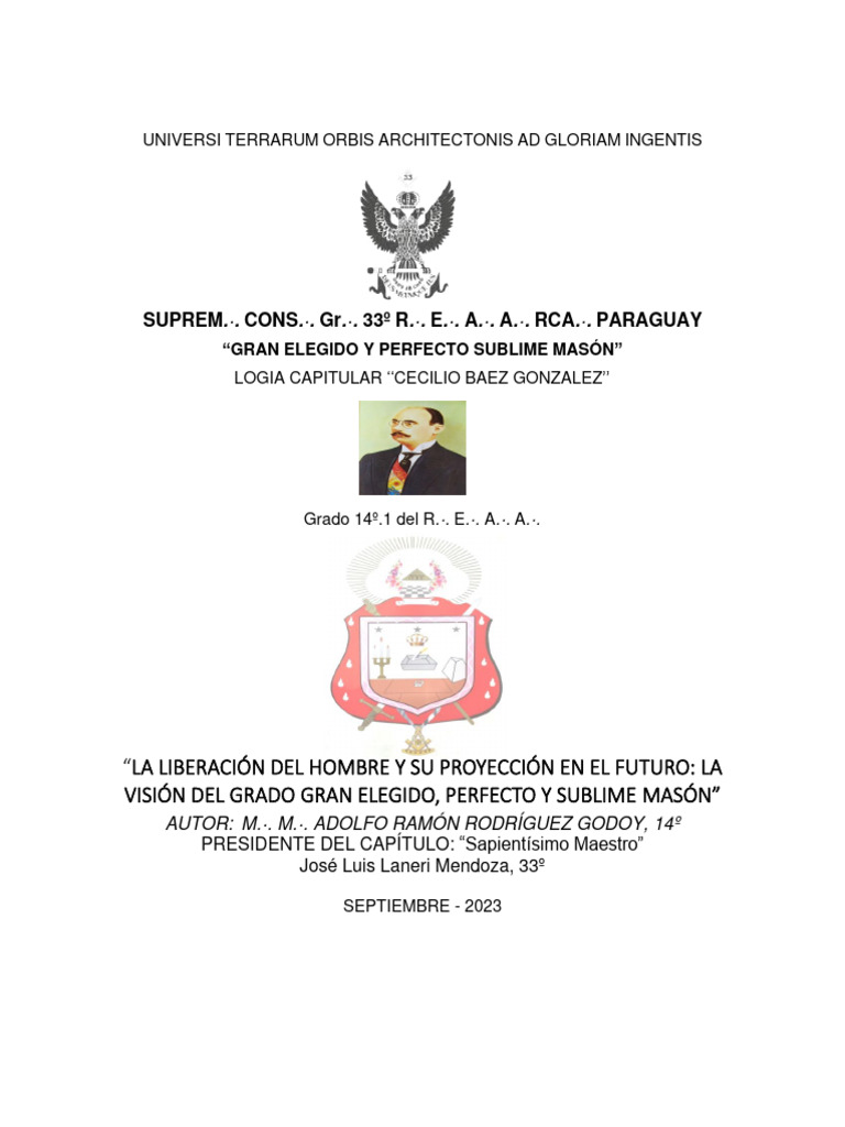 G14-Trazado Magistral LIBERACION DEL HOMBRE | PDF