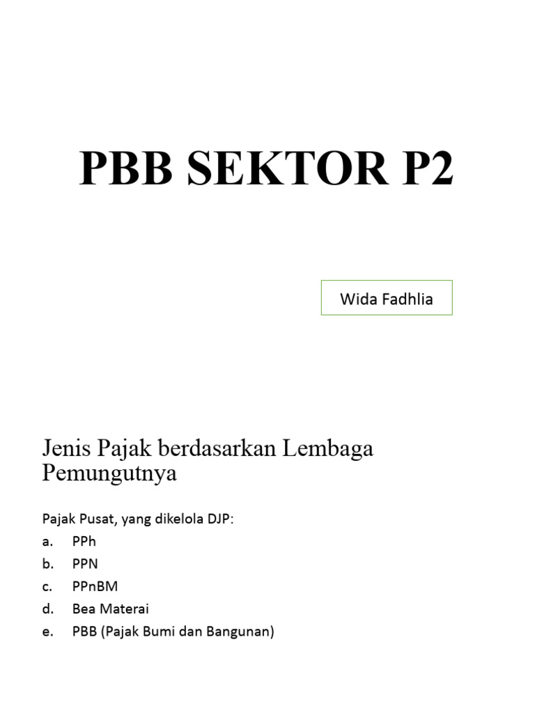PBB Pedesaan Dan Perkotaan-2020 | PDF