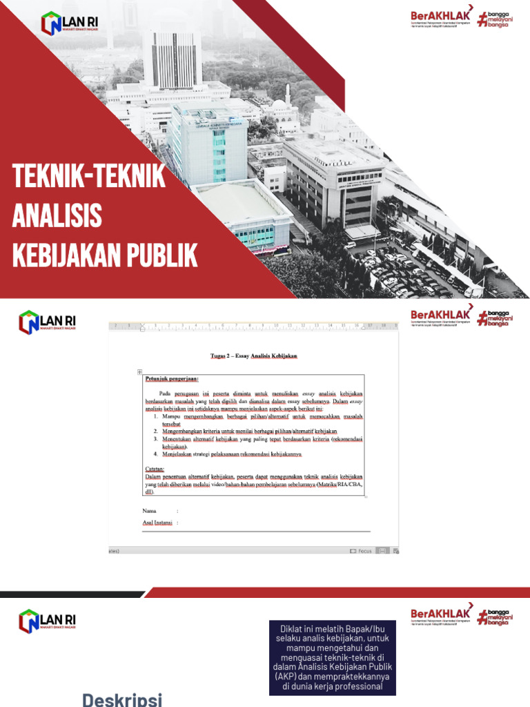 Teknik-Teknik Analisis Kebijakan Publik | PDF