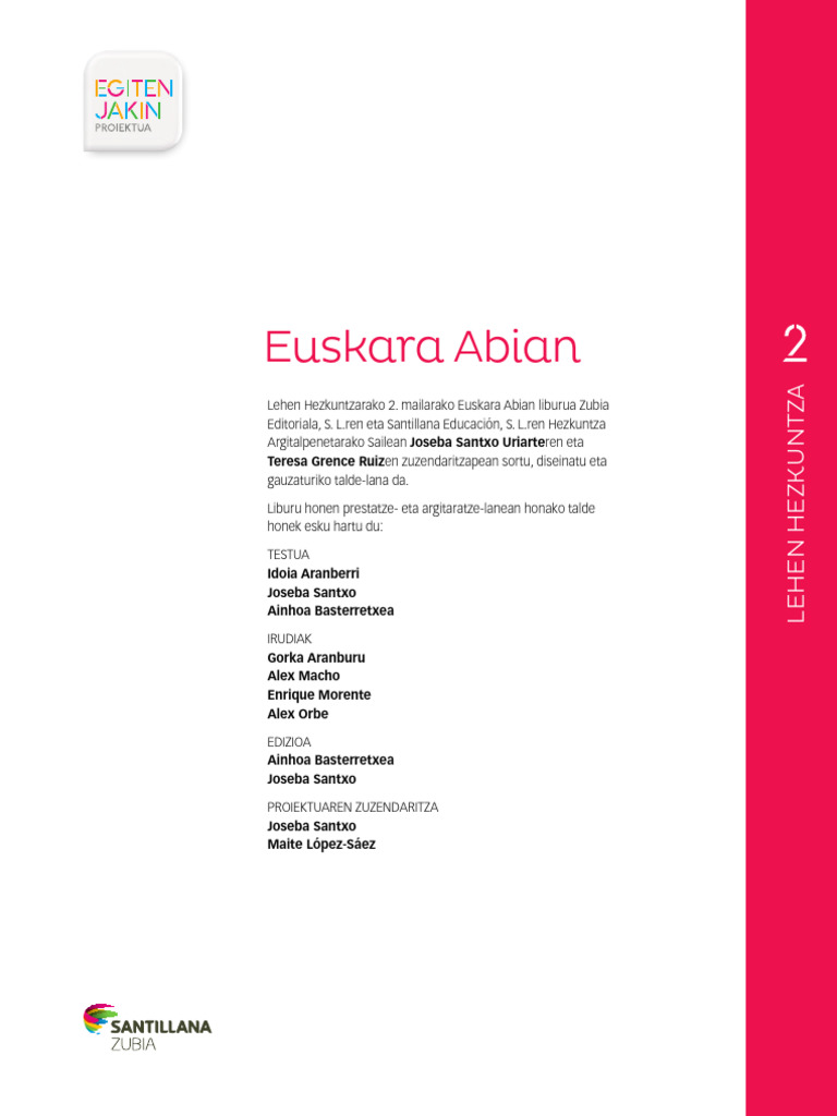 Euskara Abian 2 | PDF
