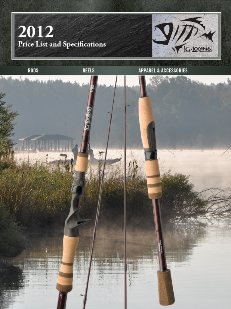 G.loomis Convencional 2012 | PDF | Fishing Rod | Fish And Humans