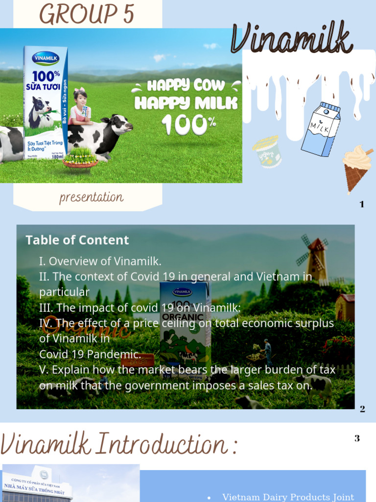 Vinamilk - Group 5 | PDF | Vietnam | Dairy