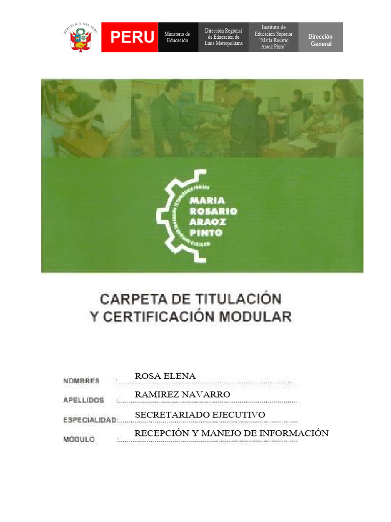 2.ramirez Rosa - para Certificacion Modular y Titulacion | PDF