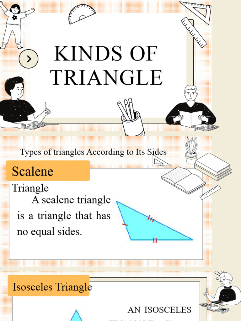 Orange and Black Gridded Triangle Postulates Presentation | PDF