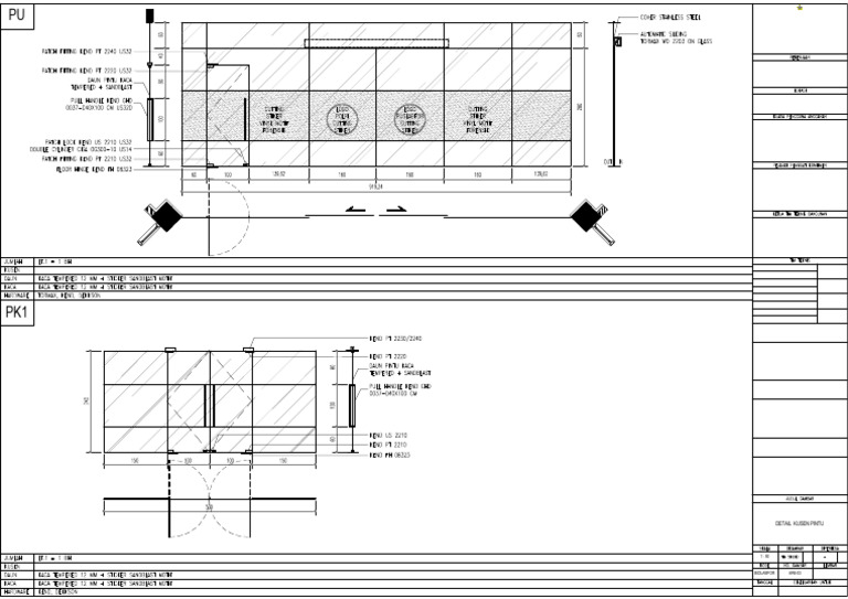Detail Pintu Kaca GD - Utama | PDF Detail Pintu Kaca GD - Utama | PDF