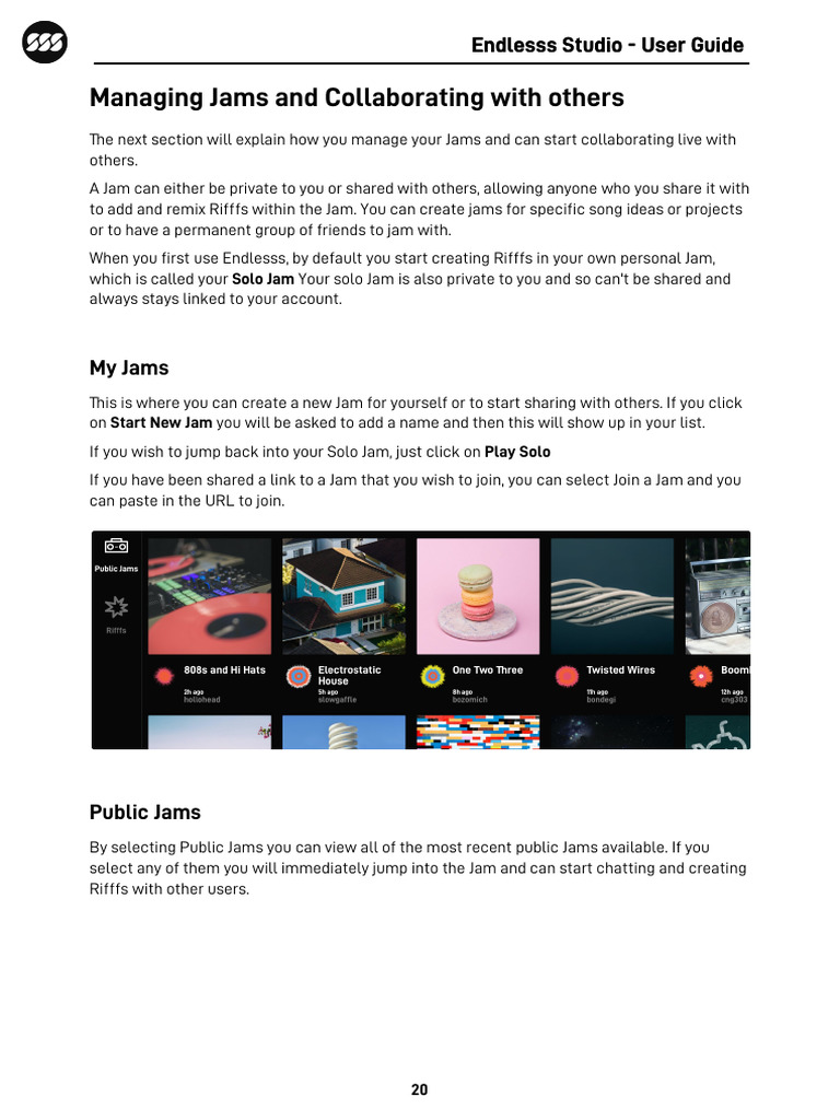 Endlesss Studio User Guide 1.3.0 (21-25) | PDF | Low Pass Filter ...