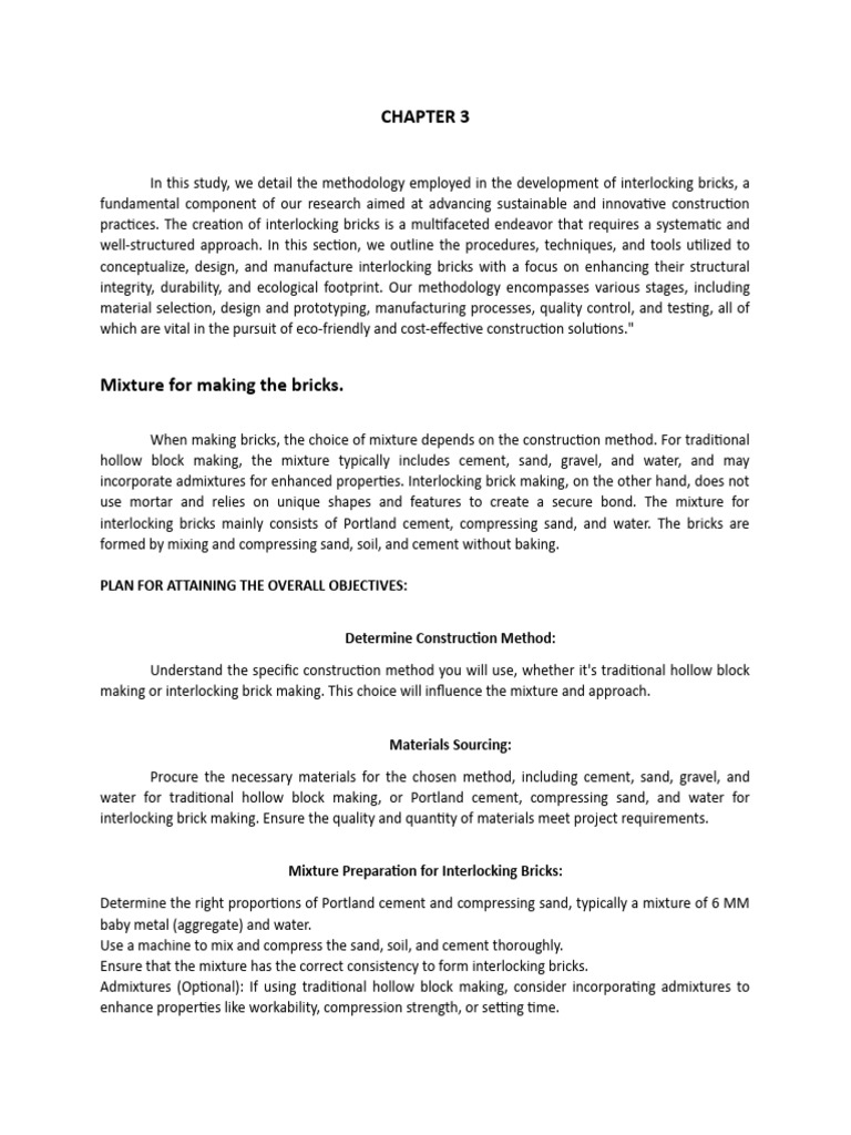 CHAPTER 3 (Draft) | PDF