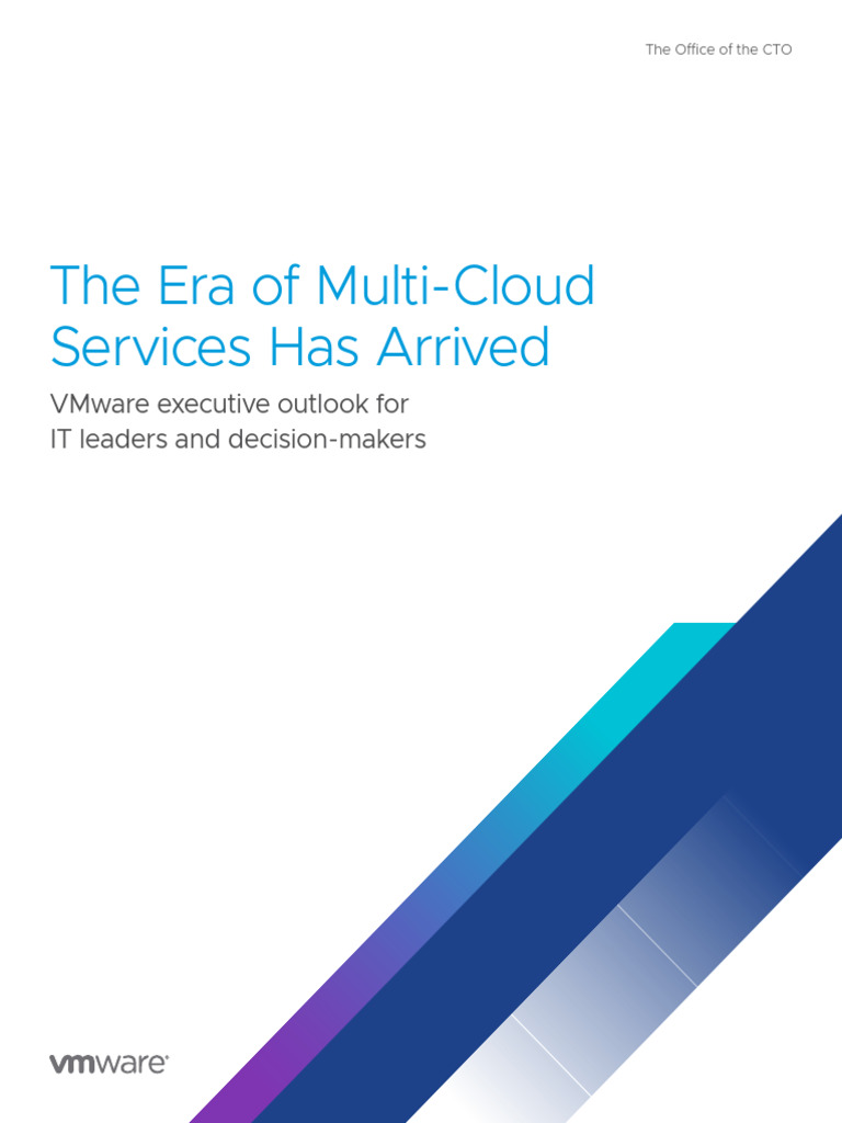 Vmware Multi Cloud Services White Paper | PDF | Cloud Computing ...