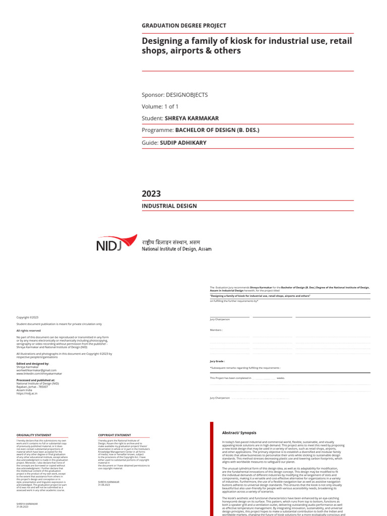 Graduation Project | PDF | Design | Market (Economics)