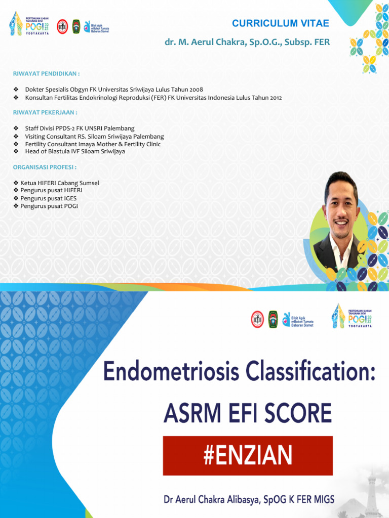 PEMATERI 3 - Endometriosis Classification | PDF