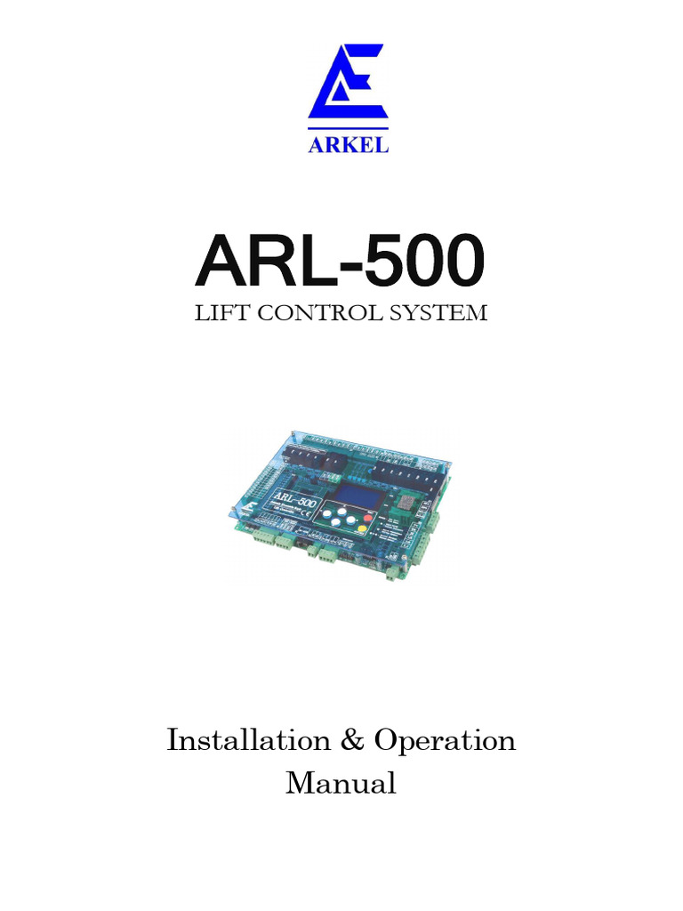 Arl-500 Installation & Operation Manual v19 | PDF