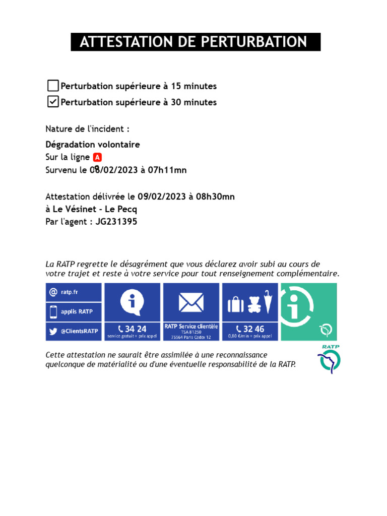 Attestation Perturbation Fd91fc664759 | PDF
