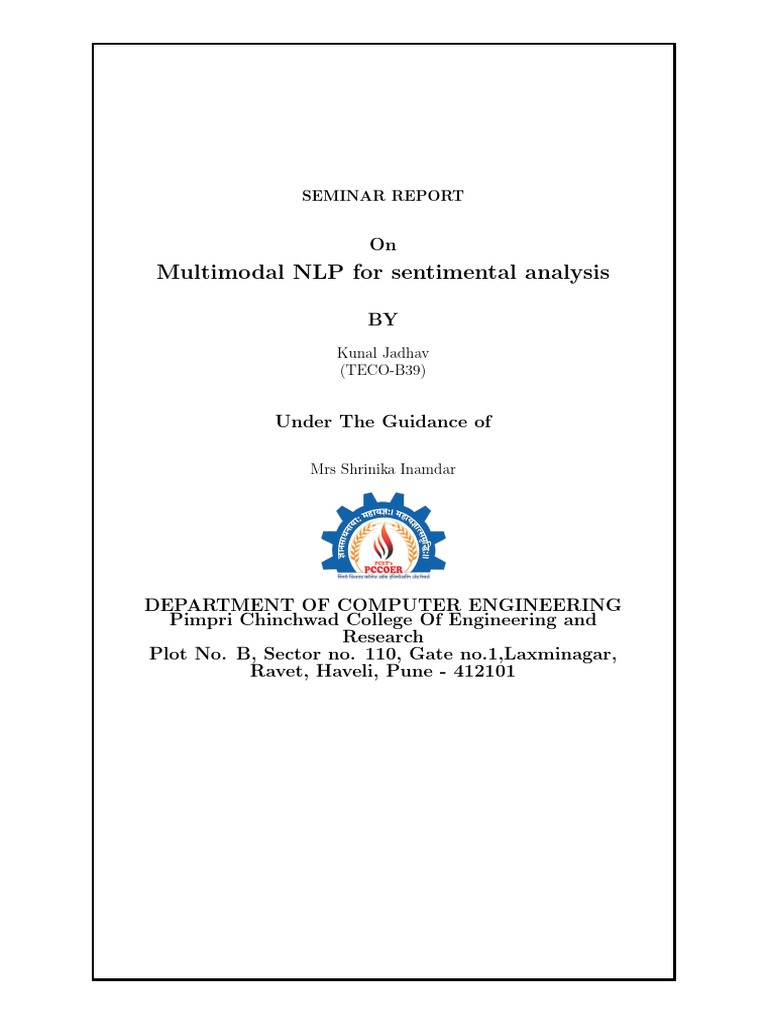 Kunal Reportfinal | PDF | Artificial Intelligence | Intelligence (AI) & Semantics