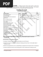 Manufacturing Accounts Format | PDF | Cost Of Goods Sold | Cost