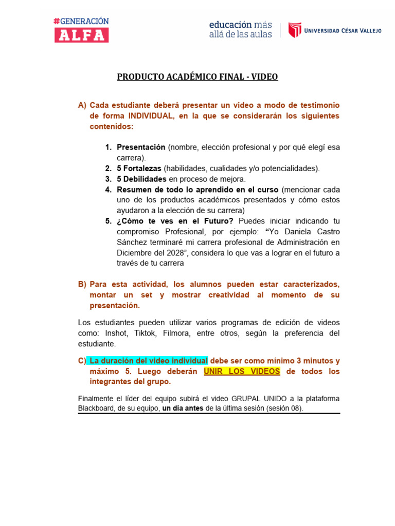Producto Académico Final Ov 2023 | PDF