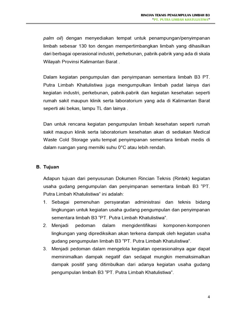 Pengelolaan Limbah B3 di Kalbar | PDF