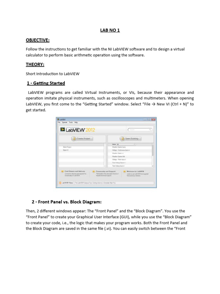 Lab No 1 Pdf 