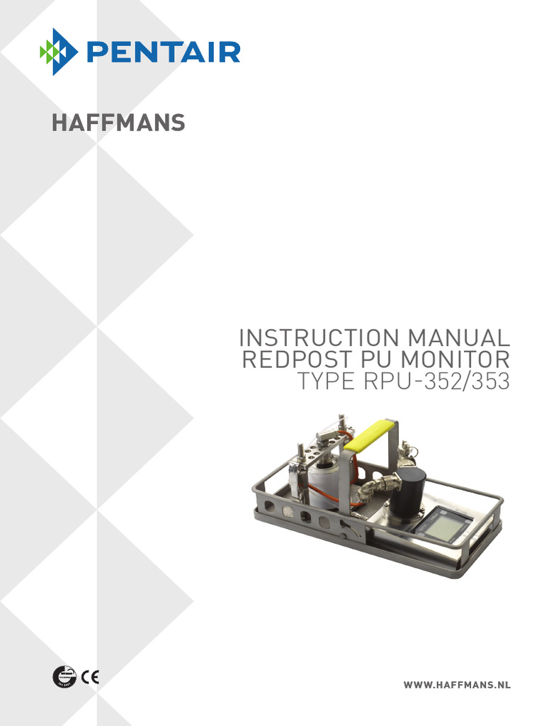 Haffmans RPU Instruction Manual | PDF | Battery Charger | Menu (Computing)
