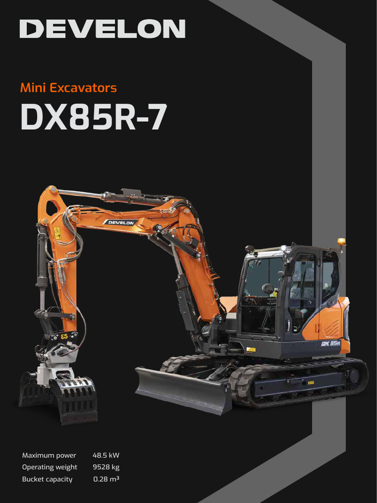 EN DX85R-7 Brochure D4601213 04-2023 | PDF