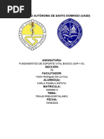 Guía #1 Triage Metodo Start y Short | PDF | Aprendizaje